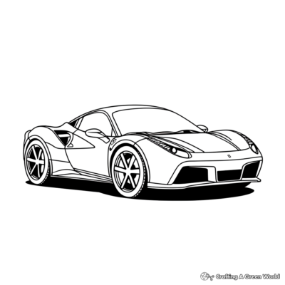 Car Coloring Pages For Adults - Free & Printable!