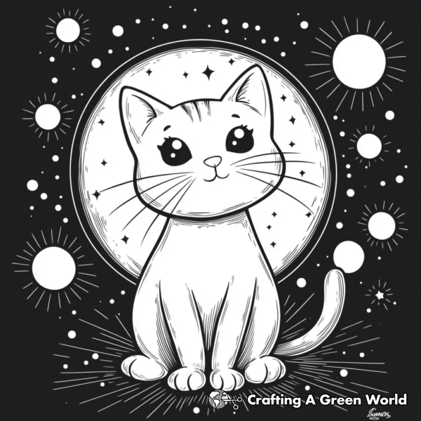 Cat Coloring Pages - Free & Printable!