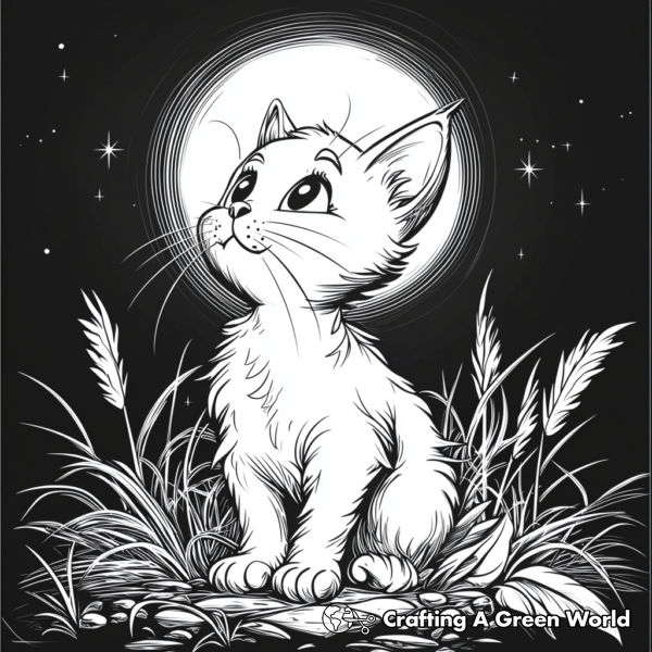 Cat Coloring Pages - Free & Printable!