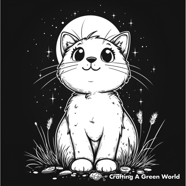 Cat Coloring Pages - Free & Printable!