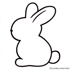 Easter Bunny Coloring Pages - Free & Printable!