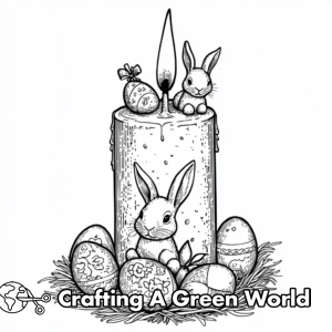 Christian Easter Coloring Pages - Free & Printable!