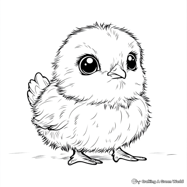 Easter Chick Coloring Pages - Free & Printable!