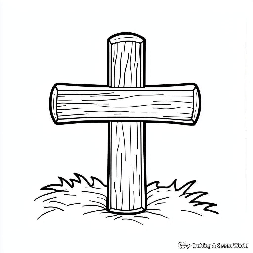 Cross Coloring Pages - Free & Printable!