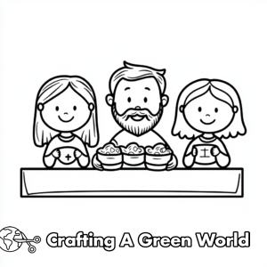 Christian Easter Coloring Pages - Free & Printable!