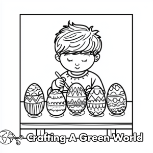 Easy Easter Coloring Pages - Free & Printable!