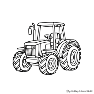 Tractor Coloring Pages - Free & Printable!