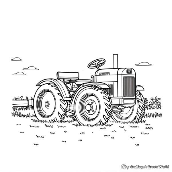 Tractor Coloring Pages - Free & Printable!