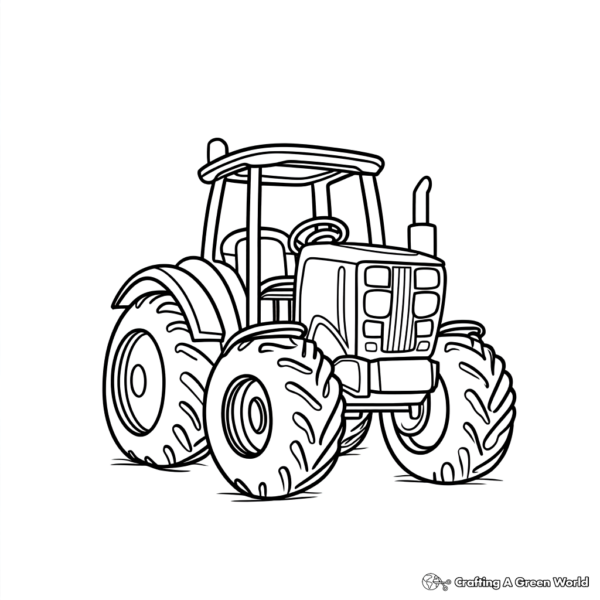 Tractor Coloring Pages - Free & Printable!