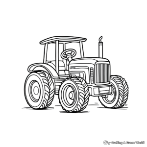 Tractor Coloring Pages - Free & Printable!