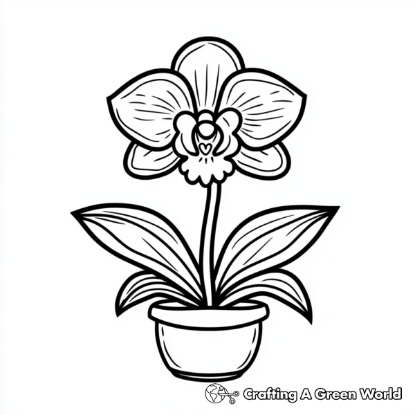 Flower Coloring Pages - Free & Printable!