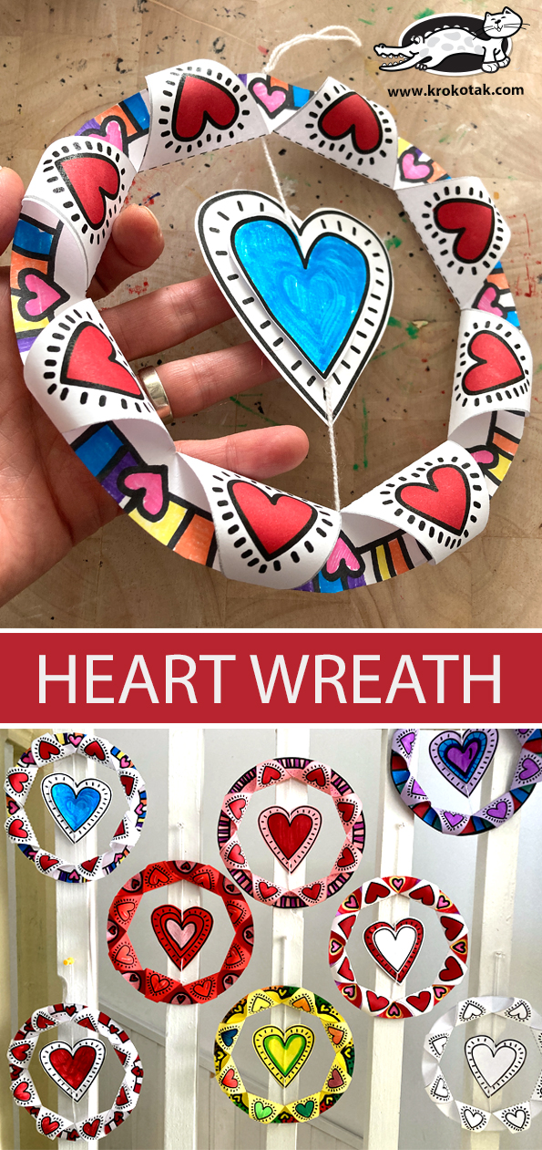 One Dozen Valentine's Day Paper Crafts • Crafting a Green World