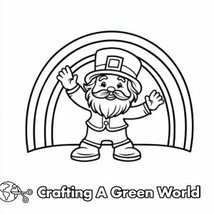 Leprechaun Coloring Pages - Free & Printable!