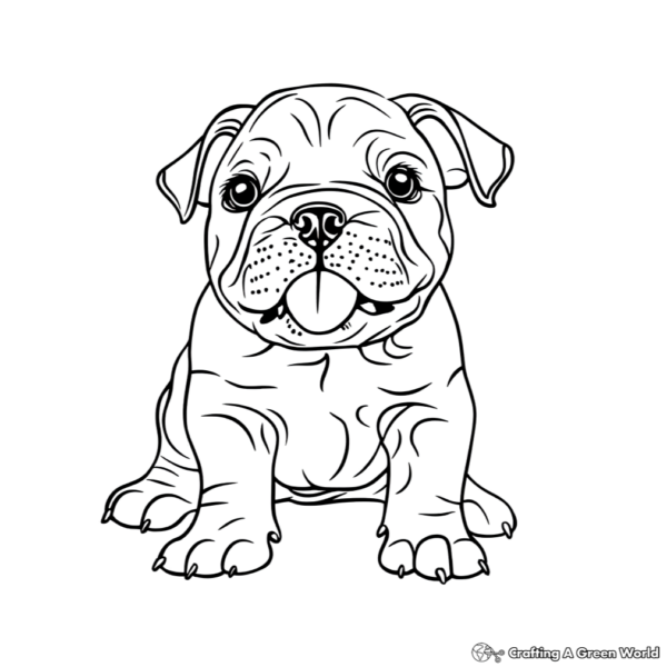 Puppy Coloring Pages - Free & Printable!