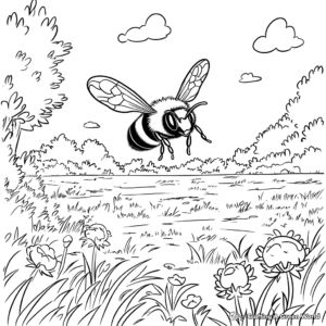 Hello Spring Coloring Pages - Free & Printable!