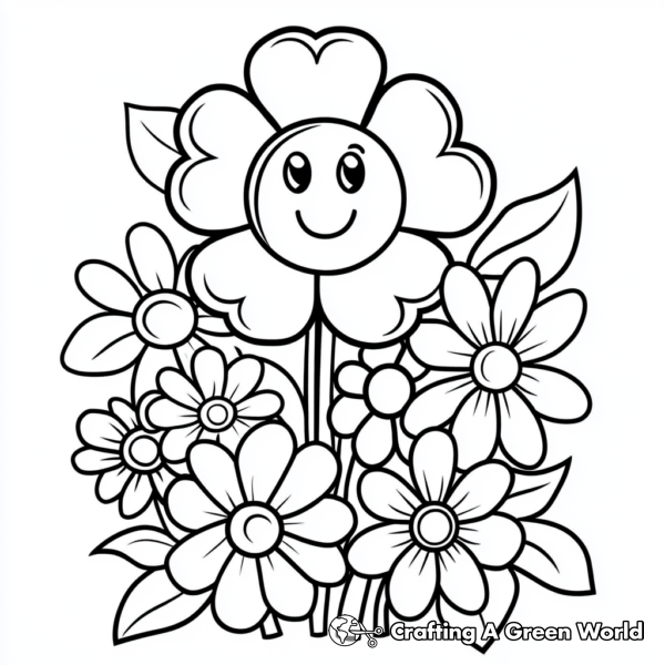 April Coloring Pages - Free & Printable!