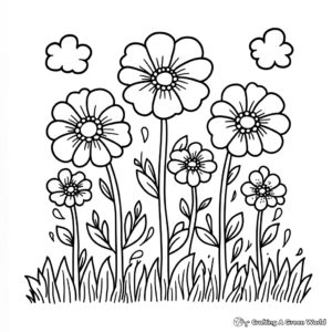 Hello Spring Coloring Pages - Free & Printable!