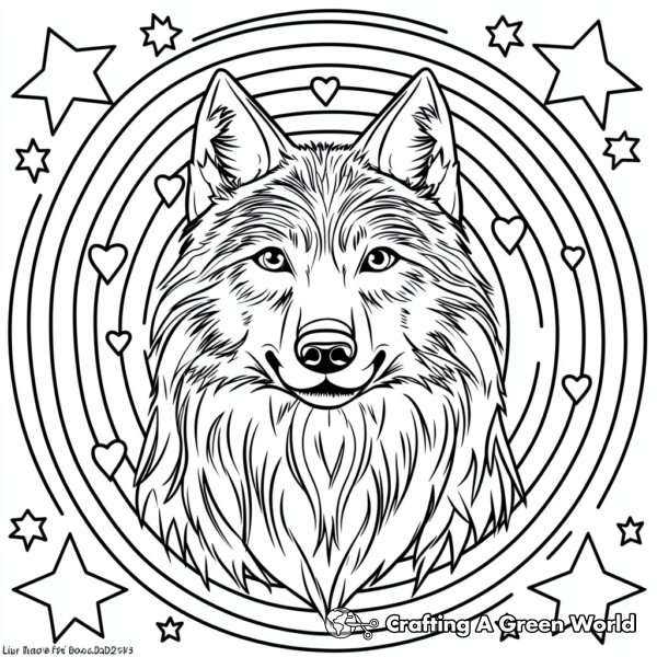 Wolf Coloring Pages - Free & Printable!