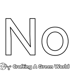Word Coloring Pages - Free & Printable!