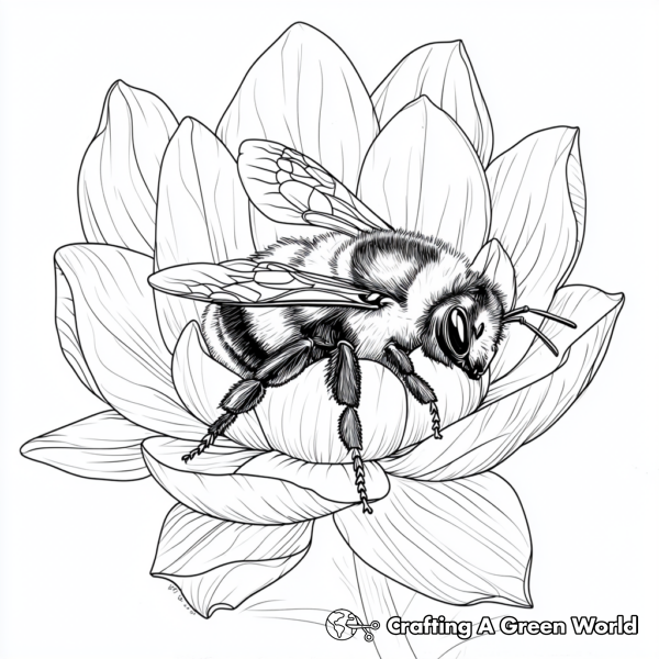 Bumble Bee Coloring Pages - Free & Printable!