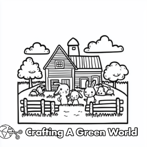 Bunny Family Coloring Pages - Free & Printable!