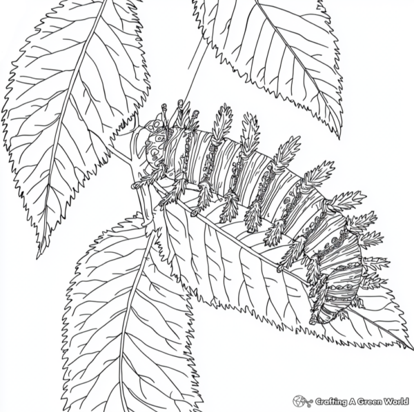Caterpillar Coloring Pages - Free & Printable!
