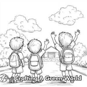 End Of School Year Coloring Pages - Free & Printable!