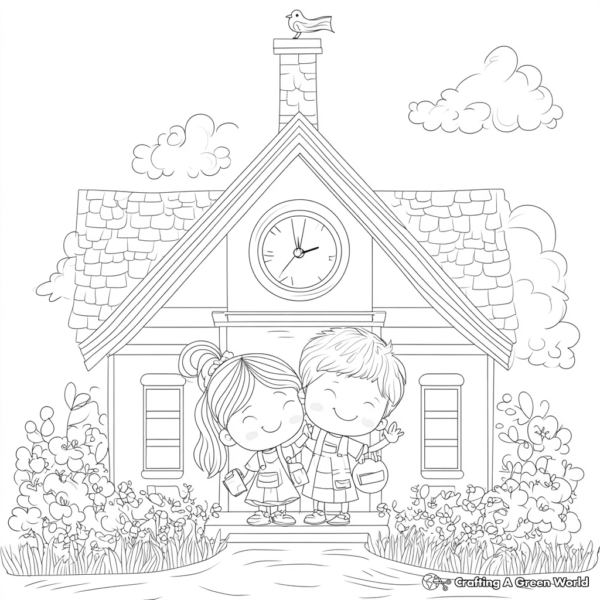 End Of School Year Coloring Pages - Free & Printable!