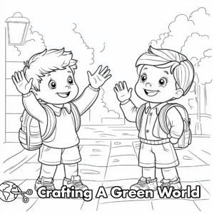 End Of School Year Coloring Pages - Free & Printable!