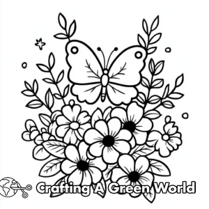 April Coloring Pages - Free & Printable!