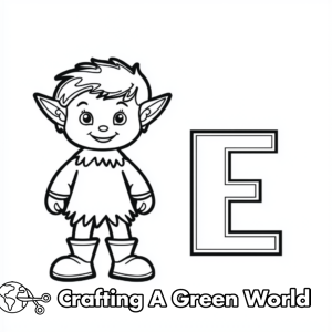 Letter E Coloring Pages - Free & Printable!