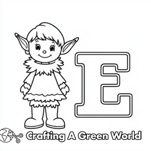 Letter E Coloring Pages - Free & Printable!