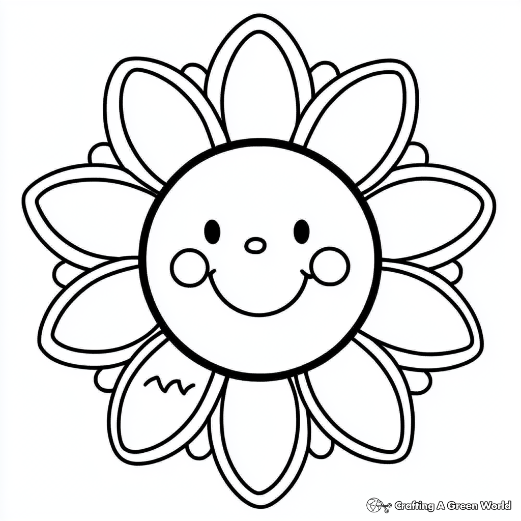 Spring Preschool Coloring Pages - Free & Printable!