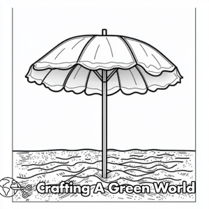 Umbrella Coloring Pages - Free & Printable!