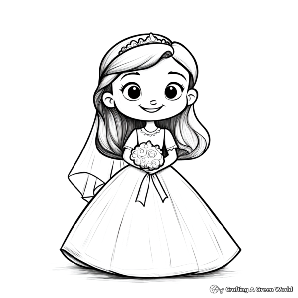 Wedding Coloring Pages - Free & Printable!