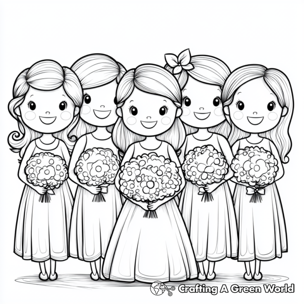 Wedding Coloring Pages - Free & Printable!