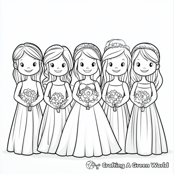 Wedding Coloring Pages - Free & Printable!