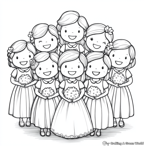 Wedding Coloring Pages - Free & Printable!