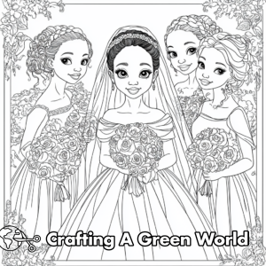 Wedding Coloring Pages - Free & Printable!