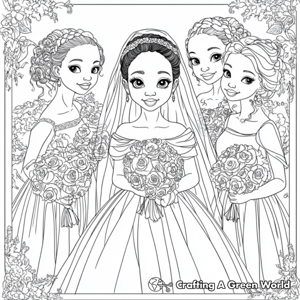 Wedding Coloring Pages - Free & Printable!