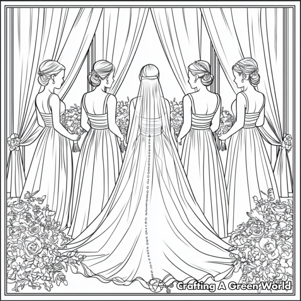 Wedding Coloring Pages - Free & Printable!