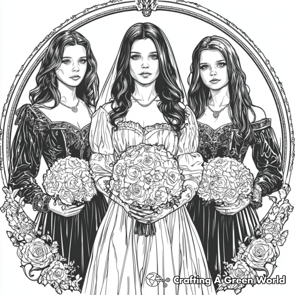 Wedding Coloring Pages - Free & Printable!