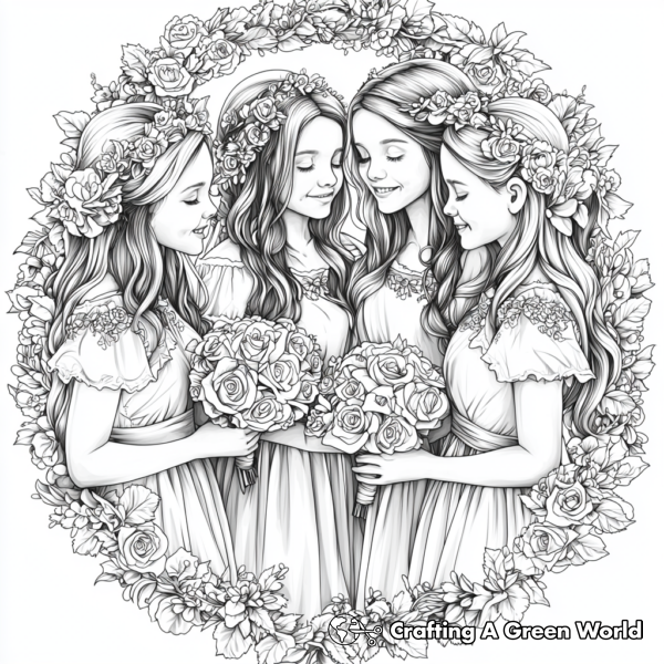 Wedding Coloring Pages - Free & Printable!