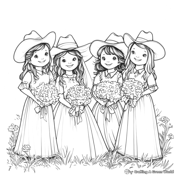 Wedding Coloring Pages - Free & Printable!