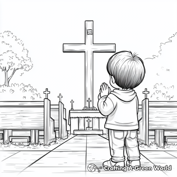 Cross Coloring Pages - Free & Printable!