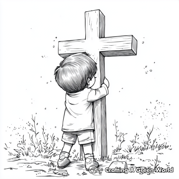 Cross Coloring Pages - Free & Printable!