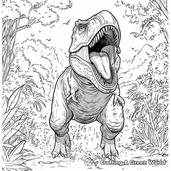 Dinosaur Coloring Pages - Free & Printable!