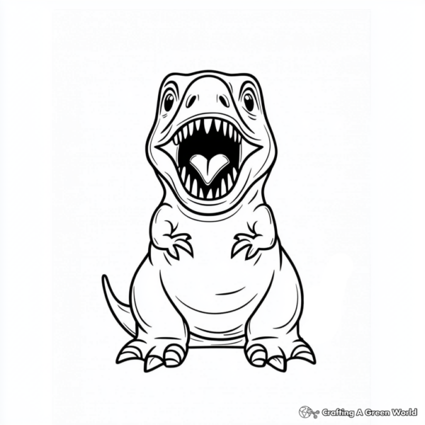 Dinosaur Coloring Pages - Free & Printable!