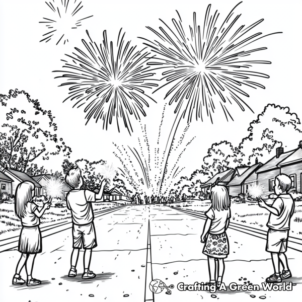 Fourth Of July Coloring Pages - Free & Printable!