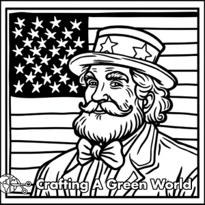 Fourth Of July Coloring Pages - Free & Printable!